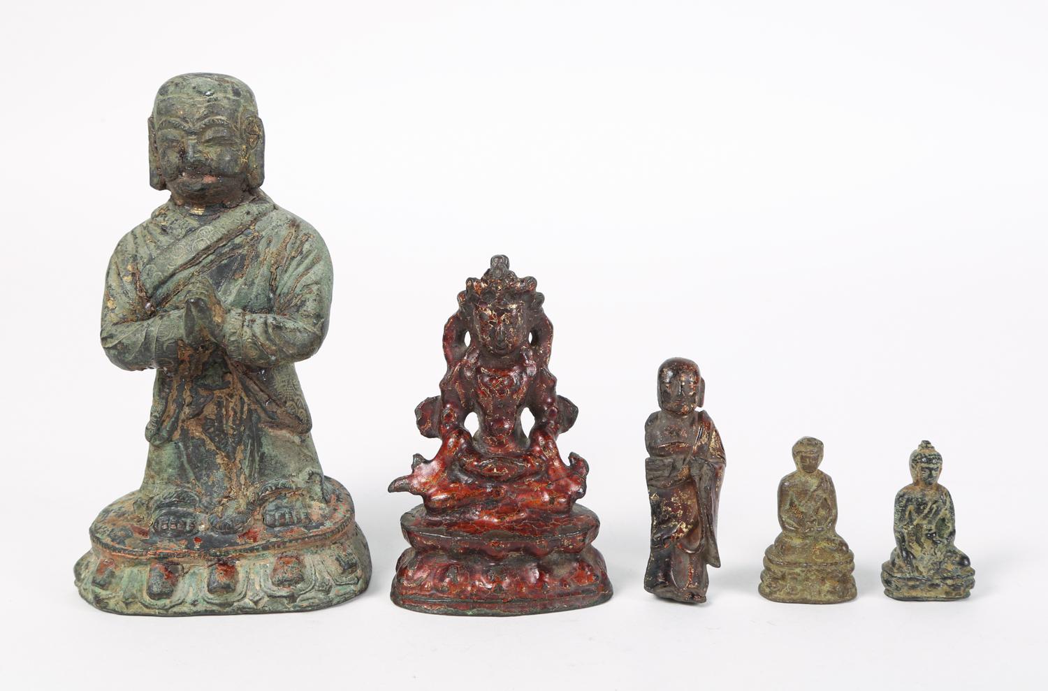 iGavel Auctions: Group of Small Bronze and Other Figures 1AEW5